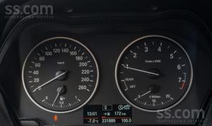 Black BMW 116 2015 in Riga, with an engine capacity of 1.50 L and mileage of 232 thousand km for 7290 €, photo 24 on AUTOMOTO.COM.LV