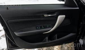 Black BMW 116 2015 in Riga, with an engine capacity of 1.50 L and mileage of 232 thousand km for 7290 €, photo 25 on AUTOMOTO.COM.LV