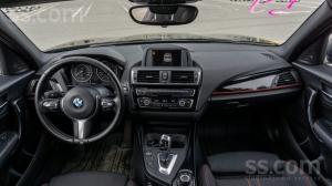 Black BMW 116 2015 in Riga, with an engine capacity of 1.50 L and mileage of 209 thousand km for 10990 €, photo 13 on AUTOMOTO.COM.LV
