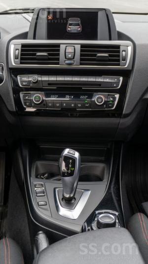Black BMW 116 2015 in Riga, with an engine capacity of 1.50 L and mileage of 209 thousand km for 10990 €, photo 14 on AUTOMOTO.COM.LV