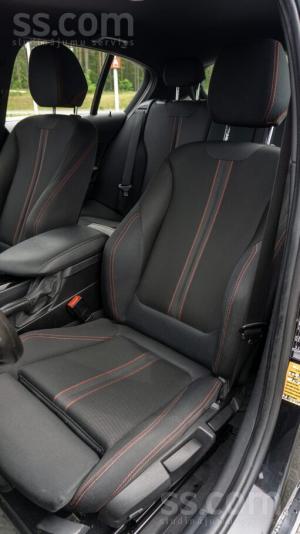 Black BMW 116 2015 in Riga, with an engine capacity of 1.50 L and mileage of 209 thousand km for 10990 €, photo 28 on AUTOMOTO.COM.LV