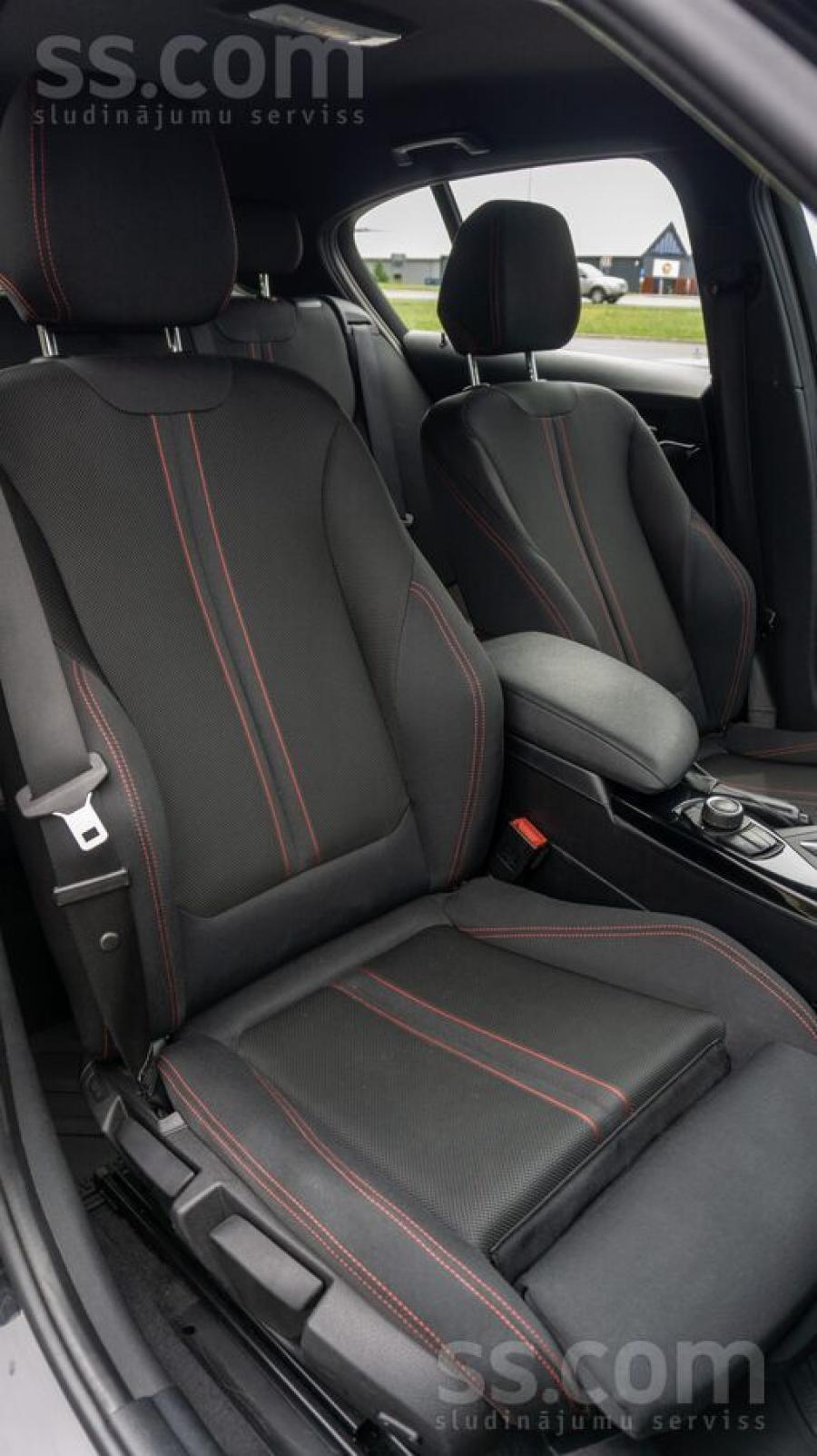 Black BMW 116 2015 in Riga, with an engine capacity of 1.50 L and mileage of 209 thousand km for 10990 €, photo 29 on AUTOMOTO.COM.LV