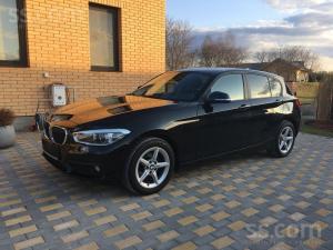 Melns BMW 116 2015 Rīga, ar dzinēja tilpumu 1.50 L un nobraukumu 0 tūkst. km par 8300 €, foto  vietnē AUTOMOTO.COM.LV