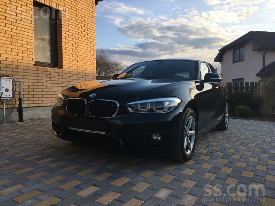 Melns BMW 116 2015 Rīga, ar dzinēja tilpumu 1.50 L un nobraukumu 0 tūkst. km par 8300 €, foto 3 vietnē AUTOMOTO.COM.LV