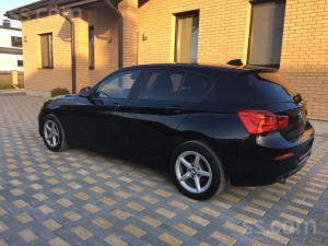 Melns BMW 116 2015 Rīga, ar dzinēja tilpumu 1.50 L un nobraukumu 0 tūkst. km par 8300 €, foto 5 vietnē AUTOMOTO.COM.LV