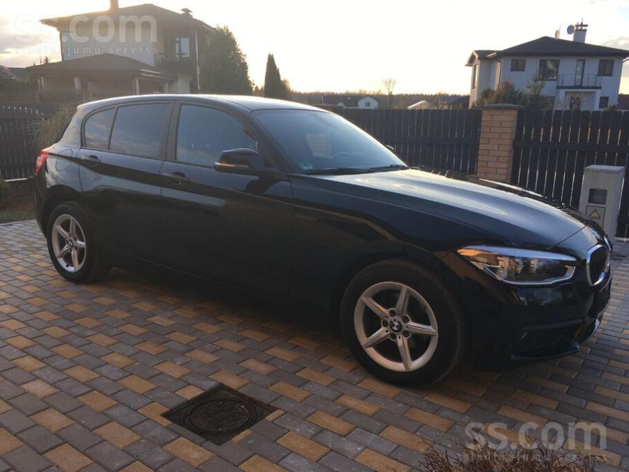 Melns BMW 116 2015 Rīga, ar dzinēja tilpumu 1.50 L un nobraukumu 0 tūkst. km par 8300 €, foto 8 vietnē AUTOMOTO.COM.LV