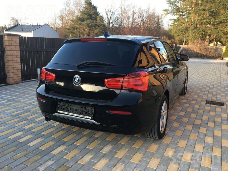 Melns BMW 116 2015 Rīga, ar dzinēja tilpumu 1.50 L un nobraukumu 0 tūkst. km par 8300 €, foto 10 vietnē AUTOMOTO.COM.LV