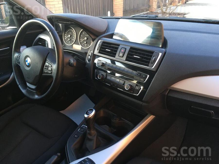 Melns BMW 116 2015 Rīga, ar dzinēja tilpumu 1.50 L un nobraukumu 0 tūkst. km par 8300 €, foto 21 vietnē AUTOMOTO.COM.LV