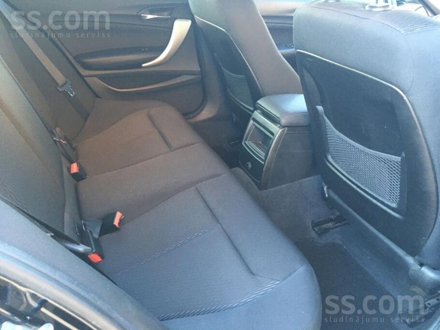Melns BMW 116 2015 Rīga, ar dzinēja tilpumu 1.50 L un nobraukumu 0 tūkst. km par 8300 €, foto 25 vietnē AUTOMOTO.COM.LV