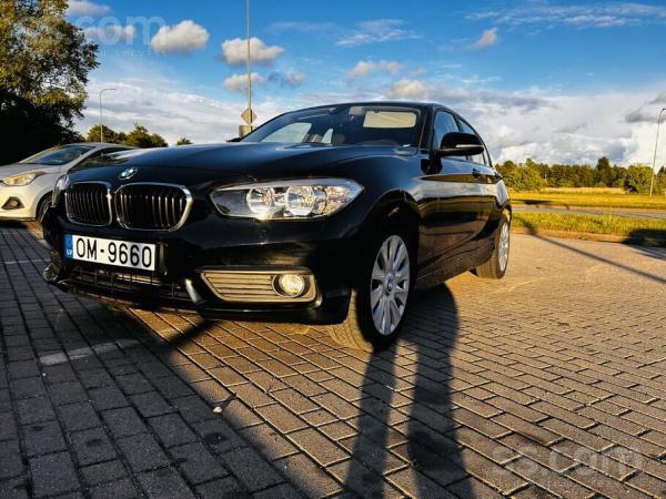 Melns BMW 116 2015 Liepāja, ar dzinēja tilpumu 1.50 L un nobraukumu 217 tūkst. km par 5399 €, foto 1 vietnē AUTOMOTO.COM.LV