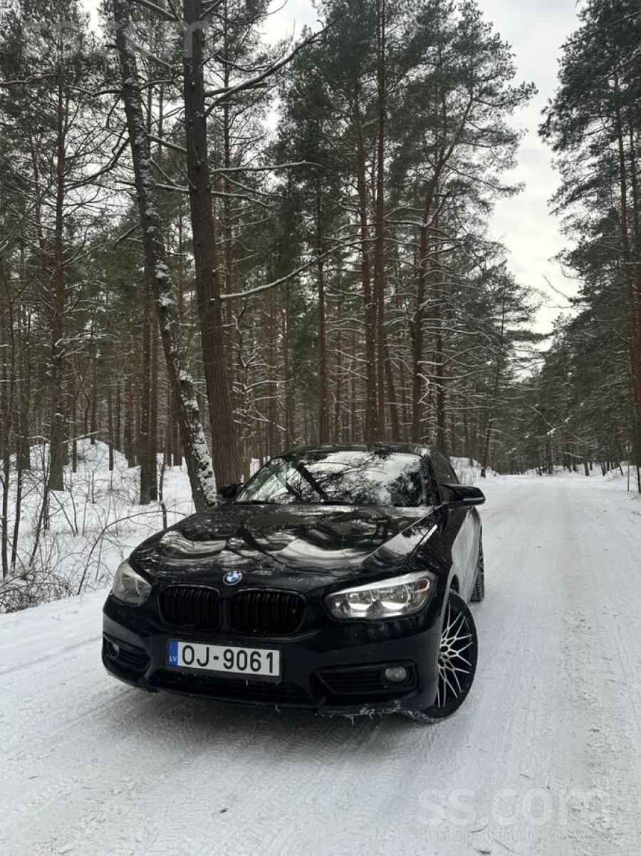 Черный БМВ 116 2015 в Рига, объемом двигателя 1.50 л и пробегом 131 тыс. км за 7350 €, фото 5 на AUTOMOTO.COM.LV