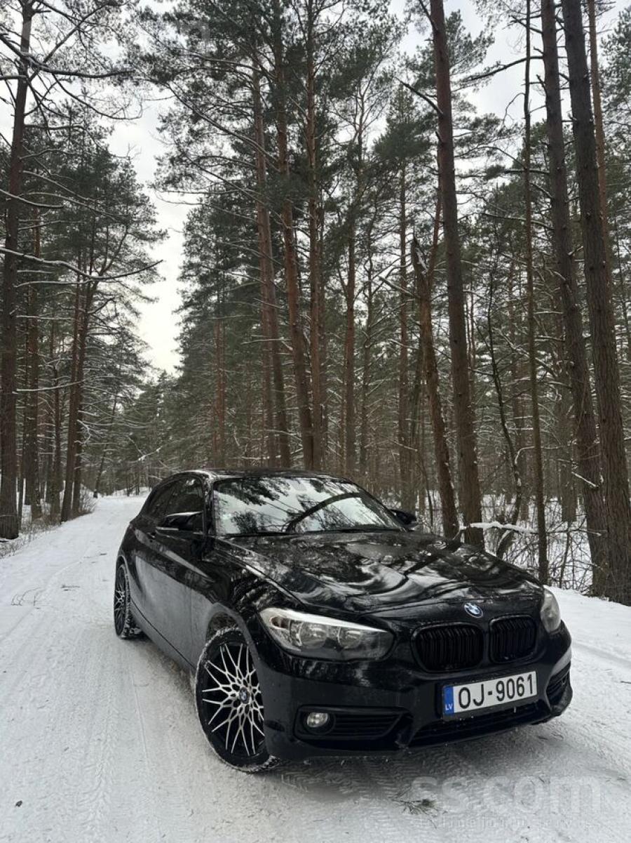 Черный БМВ 116 2015 в Рига, объемом двигателя 1.50 л и пробегом 131 тыс. км за 7350 €, фото 6 на AUTOMOTO.COM.LV