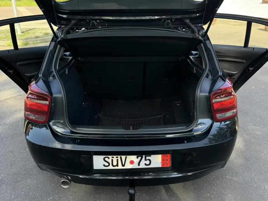 Melns BMW 116 2015 Jūrmala, ar dzinēja tilpumu 2.00 L un nobraukumu 258 tūkst. km par 7950 €, foto 23 vietnē AUTOMOTO.COM.LV