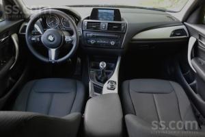 Black BMW 116 2015 in Jelgava, with an engine capacity of 1.60 L and mileage of 0 thousand km for 5690 €, photo 9 on AUTOMOTO.COM.LV