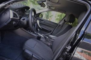 Black BMW 116 2015 in Jelgava, with an engine capacity of 1.60 L and mileage of 0 thousand km for 5690 €, photo 13 on AUTOMOTO.COM.LV
