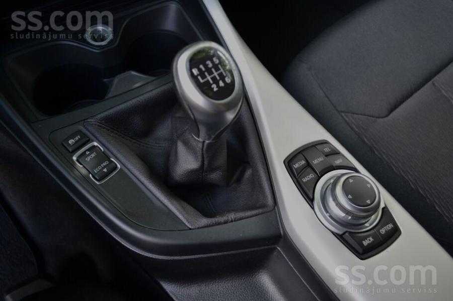 Black BMW 116 2015 in Jelgava, with an engine capacity of 1.60 L and mileage of 0 thousand km for 5690 €, photo 16 on AUTOMOTO.COM.LV