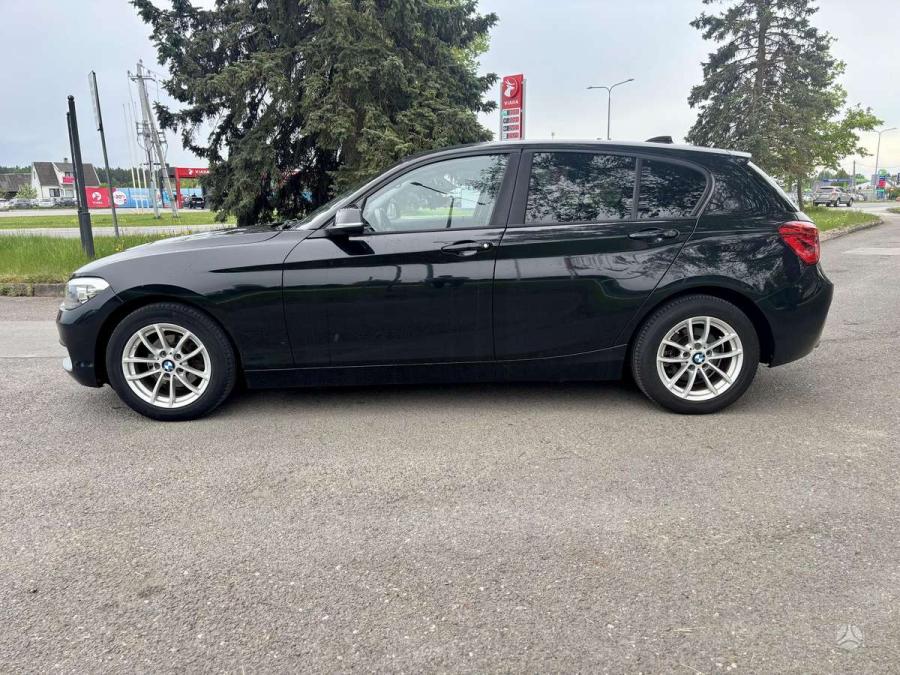 Black BMW 116 2015 in Taurage, with an engine capacity of 1.50 L and mileage of 208 thousand km for 5600 €, photo 5 on AUTOMOTO.COM.LV