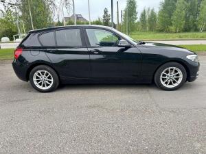 Black BMW 116 2015 in Taurage, with an engine capacity of 1.50 L and mileage of 208 thousand km for 5600 €, photo 7 on AUTOMOTO.COM.LV