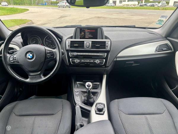 Melns BMW 116 2015 Tauragė, ar dzinēja tilpumu 1.50 L un nobraukumu 208 tūkst. km par 5600 €, foto 9 vietnē AUTOMOTO.COM.LV