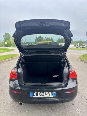 Black BMW 116 2015 in Taurage, with an engine capacity of 1.50 L and mileage of 208 thousand km for 5600 €, photo 20 on AUTOMOTO.COM.LV