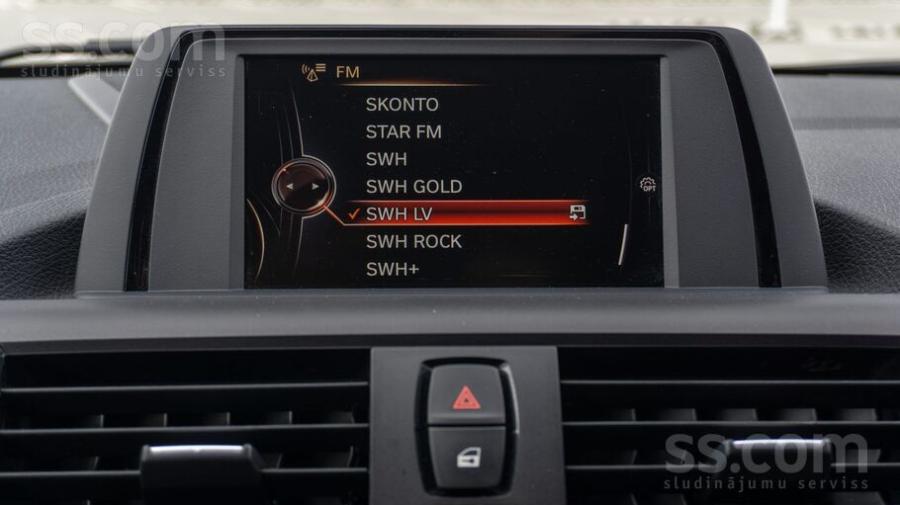 Black BMW 116 2015 in Riga, with an engine capacity of 1.50 L and mileage of 209 thousand km for 10990 €, photo 19 on AUTOMOTO.COM.LV
