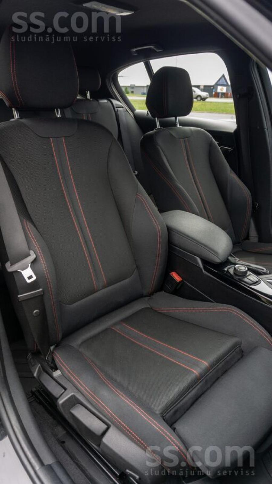Black BMW 116 2015 in Riga, with an engine capacity of 1.50 L and mileage of 209 thousand km for 10990 €, photo 29 on AUTOMOTO.COM.LV