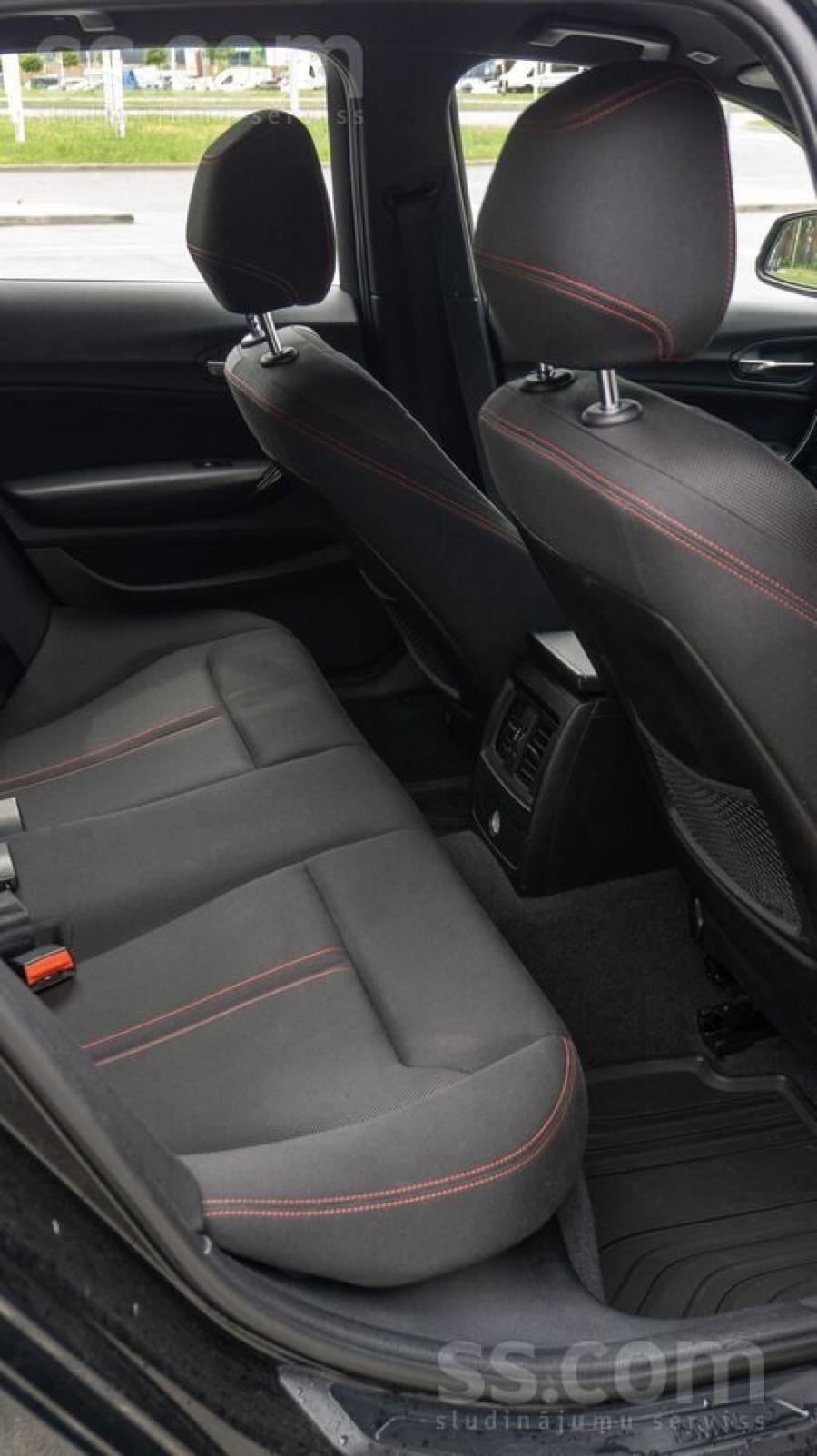 Black BMW 116 2015 in Riga, with an engine capacity of 1.50 L and mileage of 209 thousand km for 9590 €, photo 29 on AUTOMOTO.COM.LV
