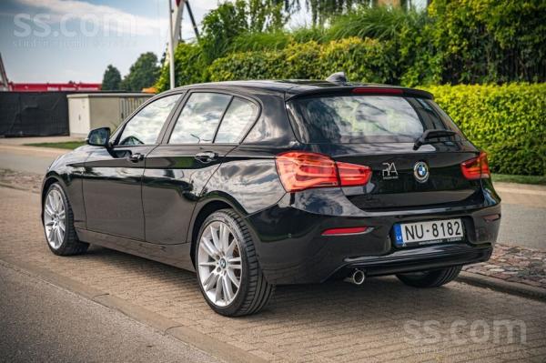 Melns BMW 116 2015 Rīga, ar dzinēja tilpumu 1.50 L un nobraukumu 209 tūkst. km par 9990 €, foto 6 vietnē AUTOMOTO.COM.LV