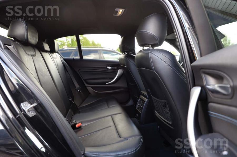 Melns BMW 116 2015 Tukums, ar dzinēja tilpumu 1.50 L un nobraukumu 269 tūkst. km par 11990 €, foto 17 vietnē AUTOMOTO.COM.LV