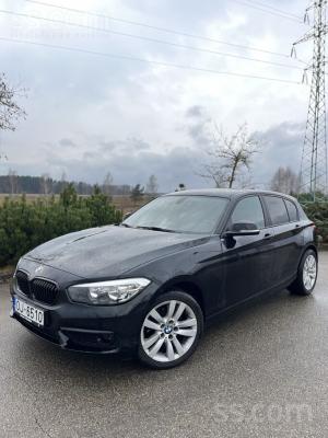 Black BMW 116 2016 in Ogre, with an engine capacity of 1.50 L and mileage of 300 thousand km for 7450 €, photo  on AUTOMOTO.COM.LV