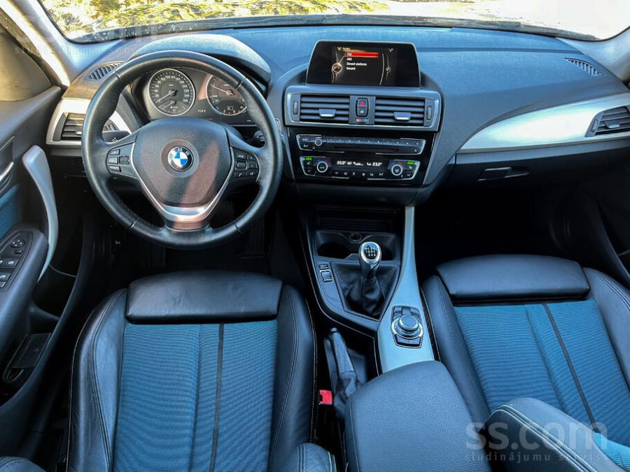 Melns BMW 116 2016 Ogre, ar dzinēja tilpumu 1.50 L un nobraukumu 300 tūkst. km par 7450 €, foto 9 vietnē AUTOMOTO.COM.LV