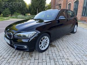 Black BMW 116 2016 in Bauska, with an engine capacity of 1.50 L and mileage of 237 thousand km for 6950 €, photo 3 on AUTOMOTO.COM.LV