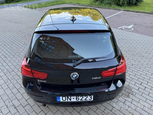 Melns BMW 116 2016 Bauska, ar dzinēja tilpumu 1.50 L un nobraukumu 237 tūkst. km par 6950 €, foto 4 vietnē AUTOMOTO.COM.LV