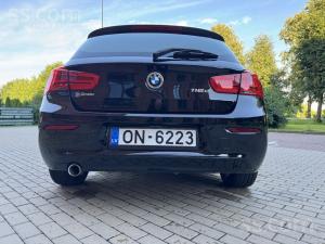 Black BMW 116 2016 in Bauska, with an engine capacity of 1.50 L and mileage of 237 thousand km for 6950 €, photo 6 on AUTOMOTO.COM.LV