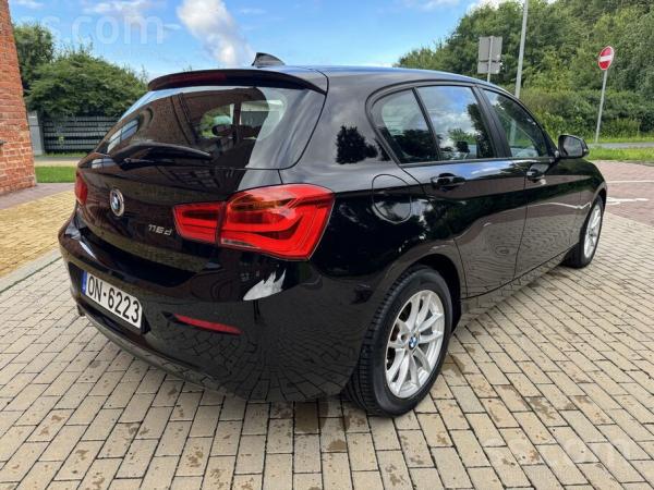 Melns BMW 116 2016 Bauska, ar dzinēja tilpumu 1.50 L un nobraukumu 237 tūkst. km par 6950 €, foto 7 vietnē AUTOMOTO.COM.LV