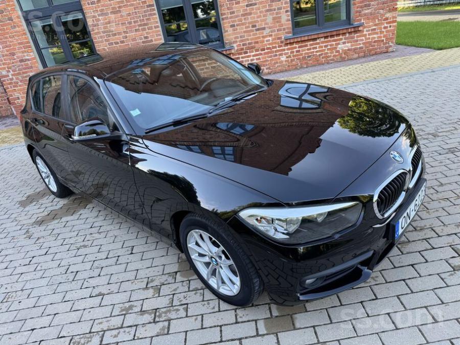 Black BMW 116 2016 in Bauska, with an engine capacity of 1.50 L and mileage of 237 thousand km for 6950 €, photo 24 on AUTOMOTO.COM.LV
