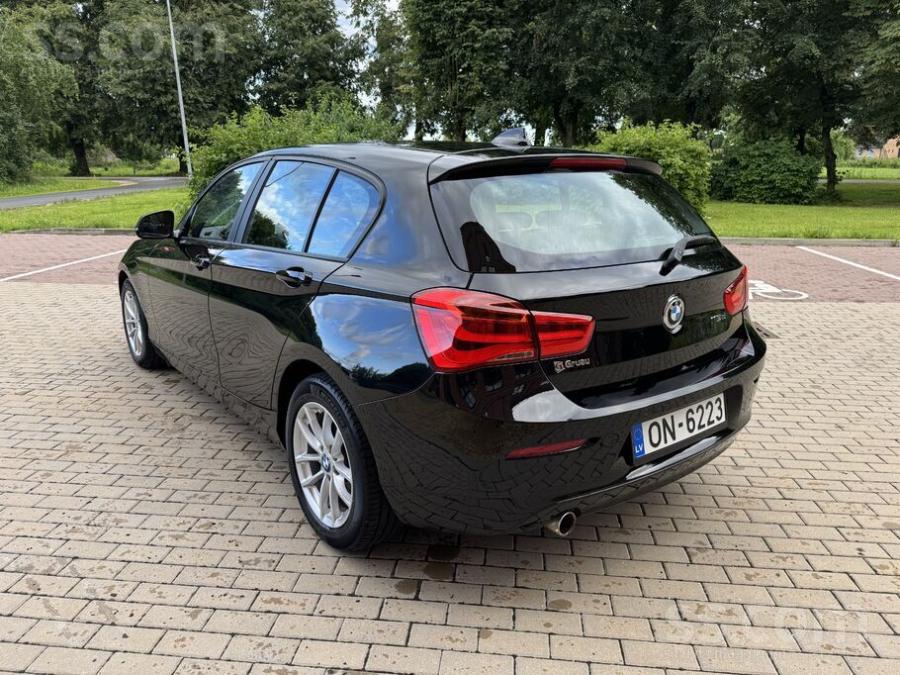 Black BMW 116 2016 in Bauska, with an engine capacity of 1.50 L and mileage of 237 thousand km for 6950 €, photo 25 on AUTOMOTO.COM.LV