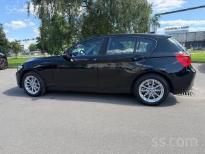 Melns BMW 116 2016 Rīga, ar dzinēja tilpumu 1.50 L un nobraukumu 255 tūkst. km par 8500 €, foto  vietnē AUTOMOTO.COM.LV
