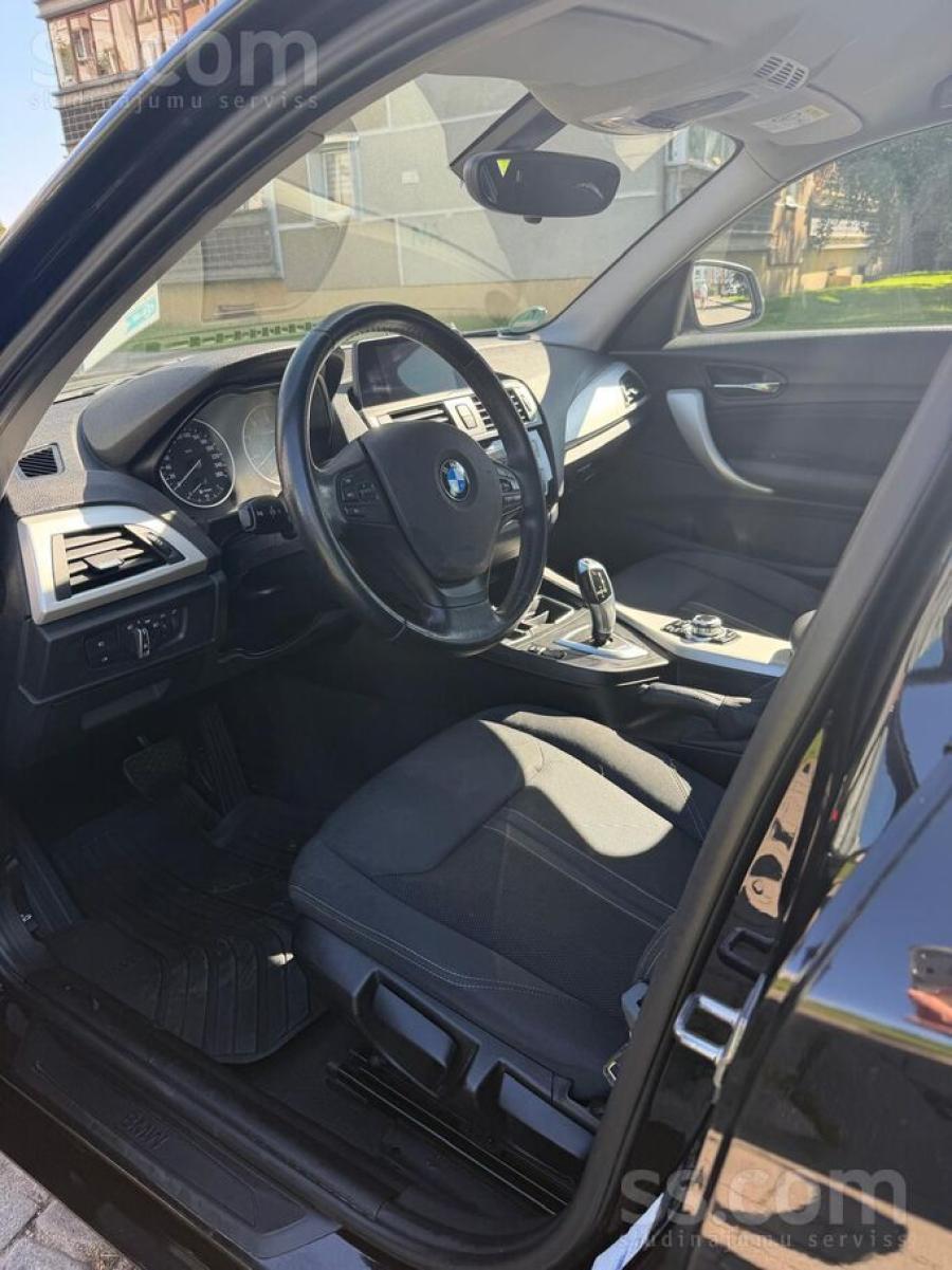 Melns BMW 116 2016 Rīga, ar dzinēja tilpumu 1.50 L un nobraukumu 255 tūkst. km par 8500 €, foto 9 vietnē AUTOMOTO.COM.LV