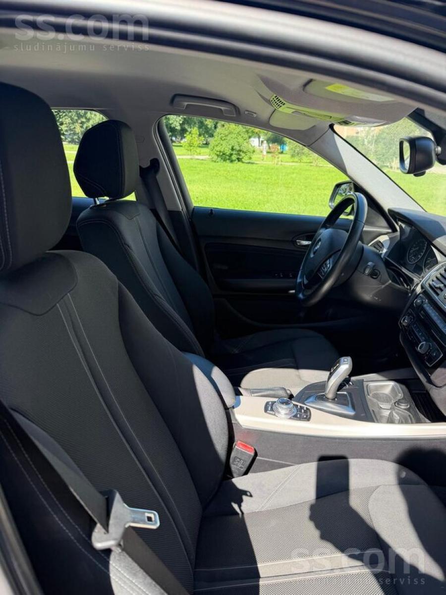 Melns BMW 116 2016 Rīga, ar dzinēja tilpumu 1.50 L un nobraukumu 255 tūkst. km par 8500 €, foto 10 vietnē AUTOMOTO.COM.LV