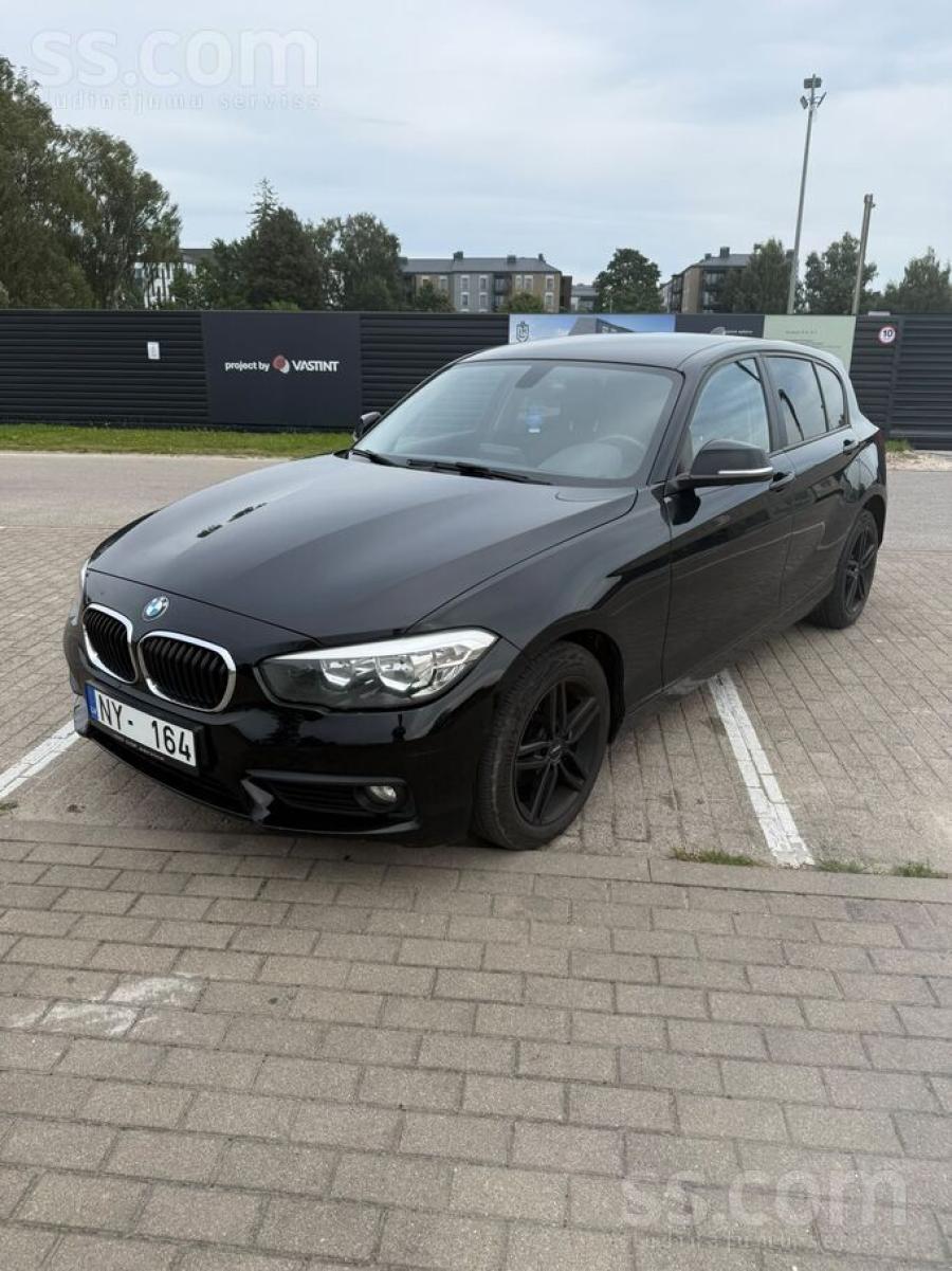 Melns BMW 116 2016 Rīga, ar dzinēja tilpumu 1.50 L un nobraukumu 242 tūkst. km par 8000 €, foto 1 vietnē AUTOMOTO.COM.LV