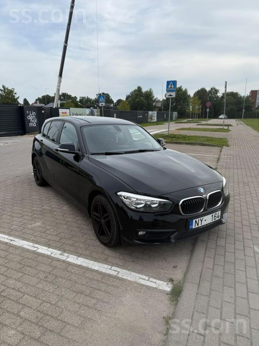 Melns BMW 116 2016 Rīga, ar dzinēja tilpumu 1.50 L un nobraukumu 242 tūkst. km par 8000 €, foto 6 vietnē AUTOMOTO.COM.LV