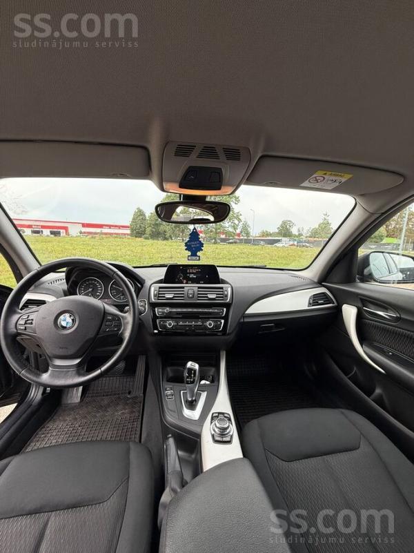 Melns BMW 116 2016 Rīga, ar dzinēja tilpumu 1.50 L un nobraukumu 242 tūkst. km par 8000 €, foto 7 vietnē AUTOMOTO.COM.LV