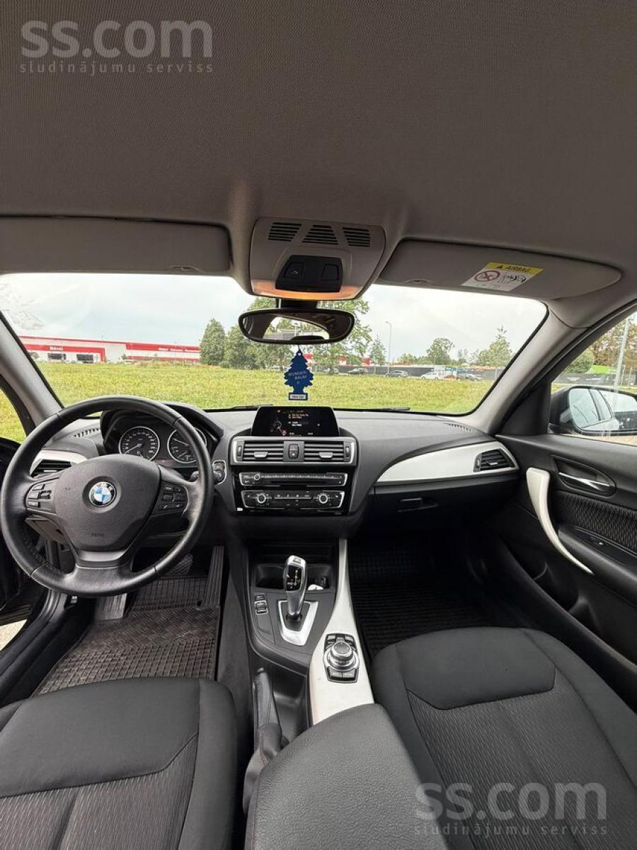 Melns BMW 116 2016 Rīga, ar dzinēja tilpumu 1.50 L un nobraukumu 242 tūkst. km par 8000 €, foto 7 vietnē AUTOMOTO.COM.LV