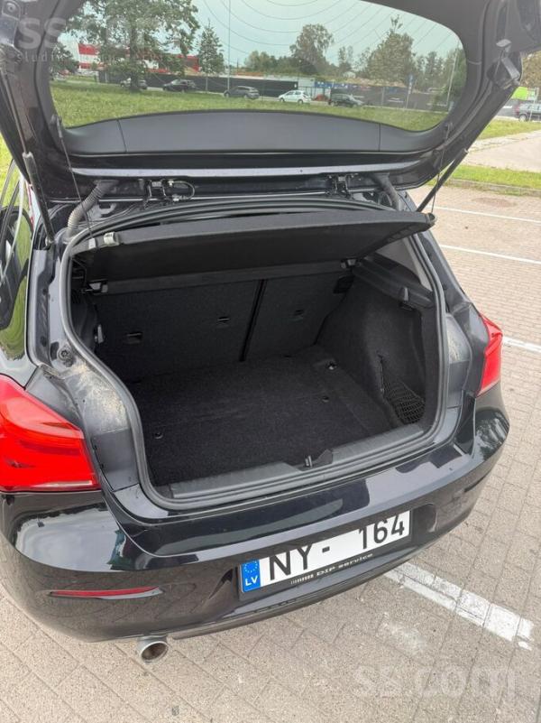 Melns BMW 116 2016 Rīga, ar dzinēja tilpumu 1.50 L un nobraukumu 242 tūkst. km par 8000 €, foto 9 vietnē AUTOMOTO.COM.LV