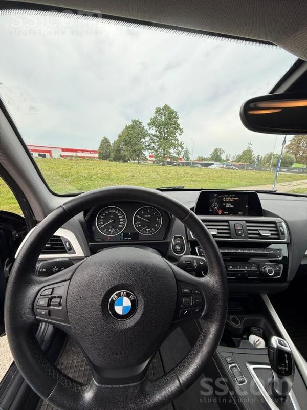 Melns BMW 116 2016 Rīga, ar dzinēja tilpumu 1.50 L un nobraukumu 242 tūkst. km par 8000 €, foto 11 vietnē AUTOMOTO.COM.LV