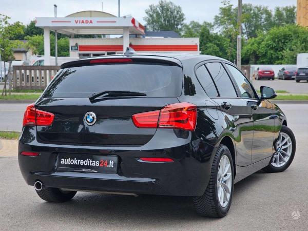 Black BMW 116 2018 in Siauliai, with an engine capacity of 1.50 L and mileage of 127 thousand km for 8950 €, photo 4 on AUTOMOTO.COM.LV
