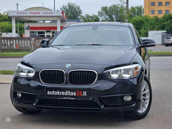 Black BMW 116 2018 in Siauliai, with an engine capacity of 1.50 L and mileage of 127 thousand km for 8950 €, photo 5 on AUTOMOTO.COM.LV