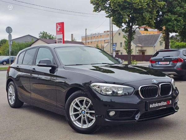Black BMW 116 2018 in Siauliai, with an engine capacity of 1.50 L and mileage of 127 thousand km for 8950 €, photo 8 on AUTOMOTO.COM.LV