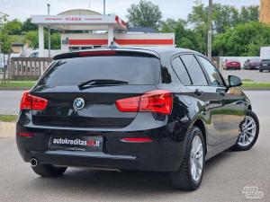 Melns BMW 116 2018 Šauļi, ar dzinēja tilpumu 1.50 L un nobraukumu 127 tūkst. km par 8950 €, foto 5 vietnē AUTOMOTO.COM.LV